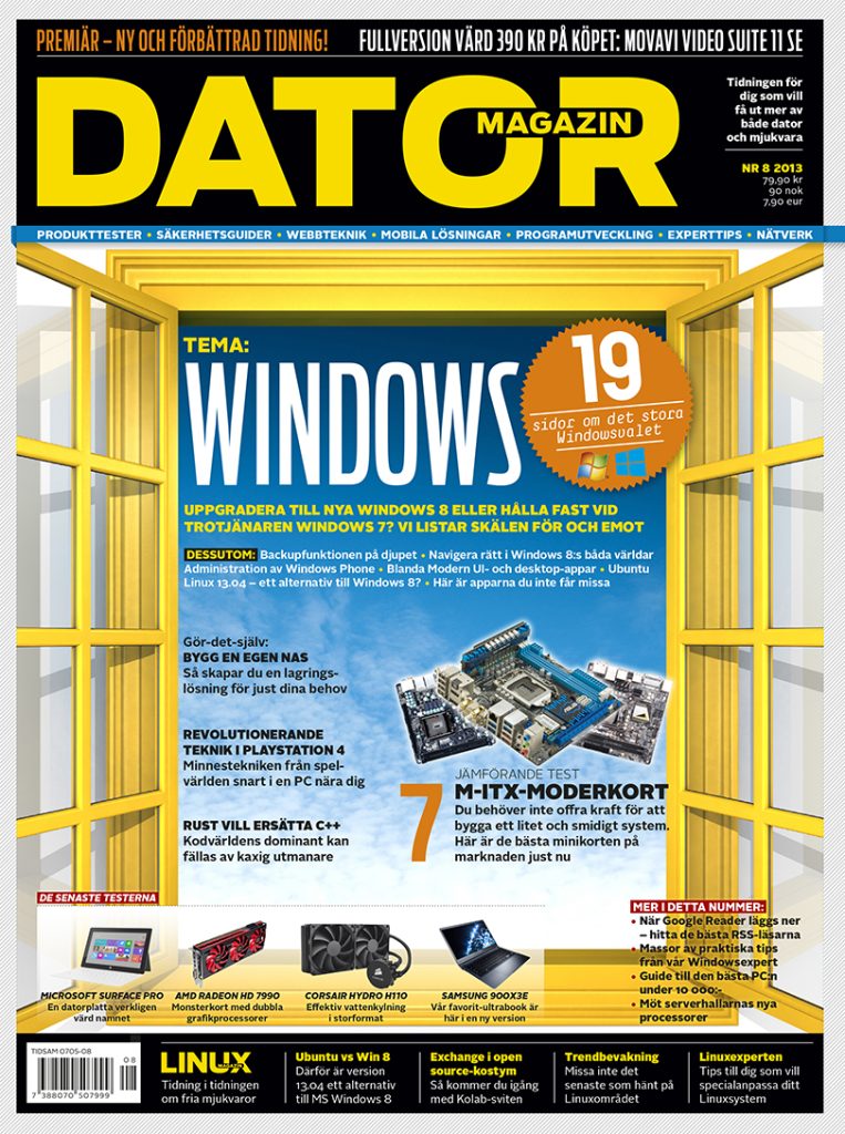 Datormagazin nr 8, 2013 - Datormagazin